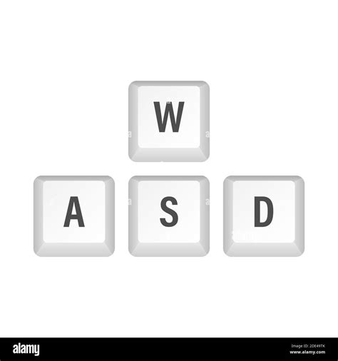 wasd cut out stock images and pictures alamy