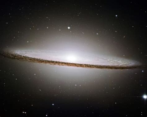 Sombrero Unbarred Spiral Galaxy By Hubble Space Telescope Historyshoppe