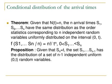 Ppt The Poisson Process Powerpoint Presentation Free Download Id5589593