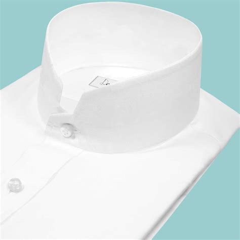Buy Mens Clerical Shirt And Clergy Collar White Dress Shirt 100 Cotton