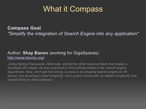Compass Framework