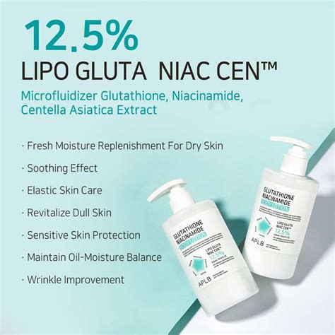 Aplb Glutathione Niacinamide Body Lotion 300ml Empress Origin