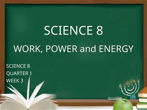 Work Power And Energy For Grade 8 Science Pptx