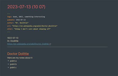Is There A Way To Show Frontmatter In Transclusions Help Obsidian Forum