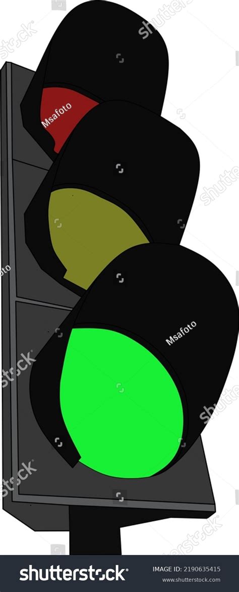 Traffic Signs Commonly Used Highway Intersections Stock Vector Royalty