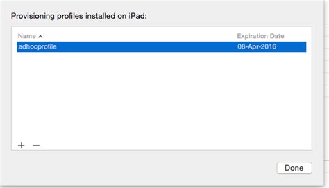Ios Getting A Code Sign Errorit Says Provisioning Profile Could Not