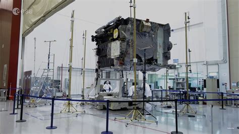 Esa Spacecraft Scale Magnetic Testing