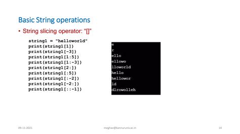 Python Programming Anonymous Functions String Operations Pptx