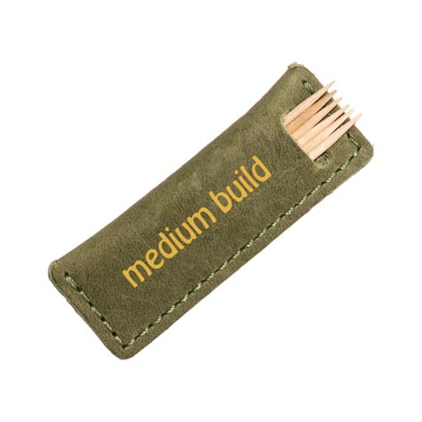 Medium Build Toothpick Holder Medium Build Official Store