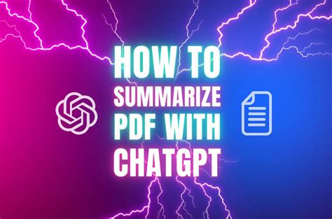 How To Summarize Pdf With Chatgpt Exploring Chatgpt Multimodal