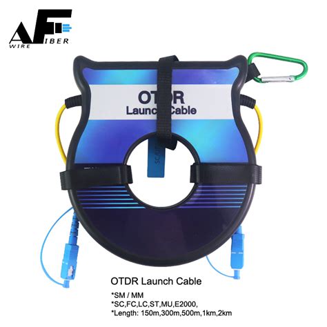 Awire Optical Fiber Single Mode Multi Mode Otdr Launch Cable Box