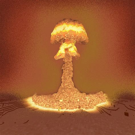 Nuke Explosion Minecraft