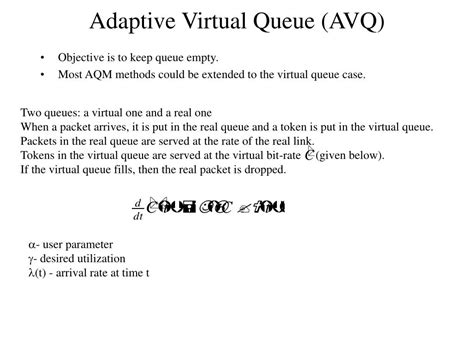 ppt active queue management powerpoint presentation free download