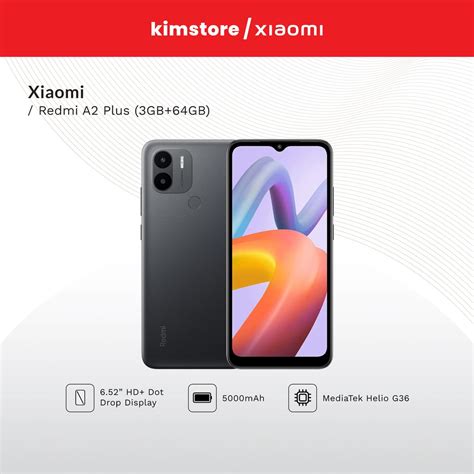 Xiaomi Redmi A2 Plus (3GB/64GB) | Shopee Philippines