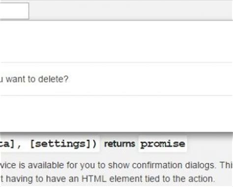 Angular Confirm Dialog Components And Directives Angular Script