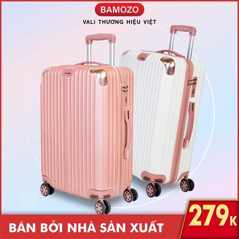 Vali Du Lịch Đồng Màu 88018809 Vali Kéo Nhựa Size 20 Inch Size 24 Inch Shopee Việt Nam