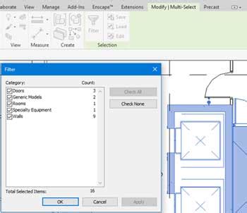 Revit Selection Options GRAITEC