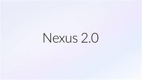 Nexus 20 Jolt Hypernova And A New Sdk