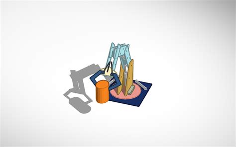 3d Design 18 Aymen S 80 ~ Hydraulic Powered Robot Arm Tinkercad