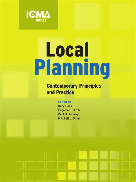 local planning contemporary principles and practice pdf theory