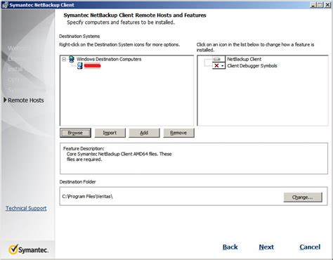 symantec netbackup 7 5 client installation windows os itzgeek