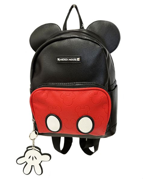 Mickey Mouse Faux Leather 10 Mini Backpack