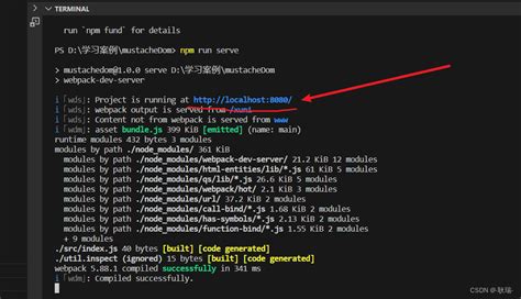 探究vue源码 mustache模板引擎 5 对比rollup与webpack，在本地搭建webpack环境 node vue模板引擎 csdn博客