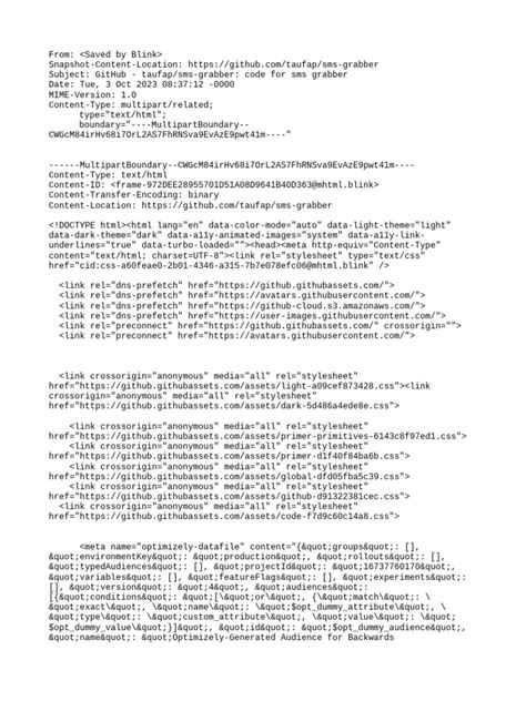 Github Sms Grabber Code Pdf Internet World Wide Web