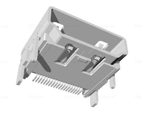 Data Cable Interface Accessories 3d Model