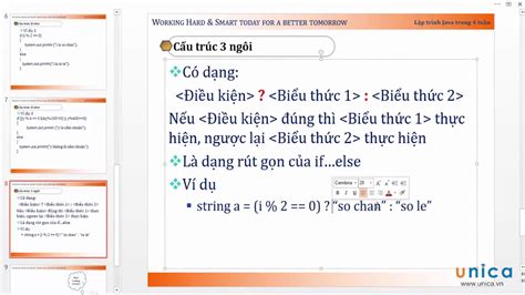 [java 4 tuần] bài 14 if if else toán tử 3 ngôi youtube