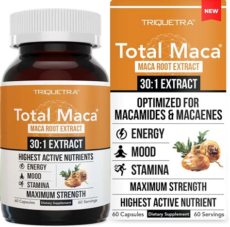 Amazon.com: Total Maca | Maca Root Extract – 30:1 Extract, Max Potency ...