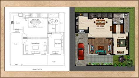 Learn To Render Autocad Floor Plan In Adobe Photoshop Free Course Comidoc