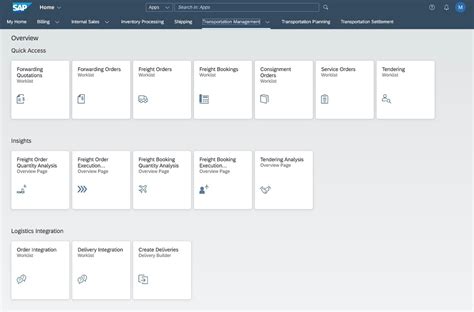 Introduction Of SAP S New Transport Management System TMS PIKON SAP Consulting International