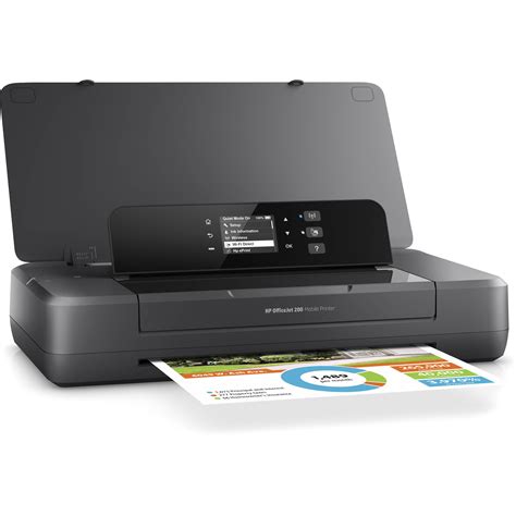 Hp Officejet Mobile Inkjet Printer Cz A B H B H Photo Video