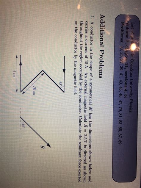 Solved In Openstax University Physics Volume 2 Problems