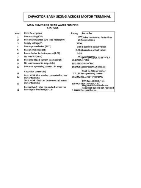 Transformer Sizing Calculation Pdf Transformer Capacitor