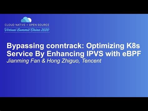 conference talks talk bypassing conntrack optimizing k8s service by