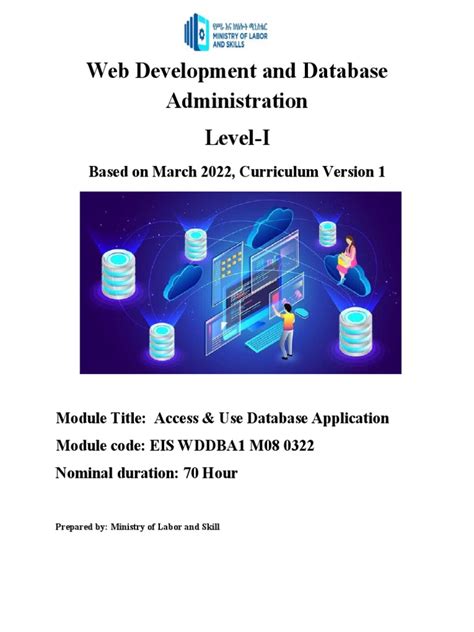 Module 08 Access And Use Database Application Frew Pdf Databases