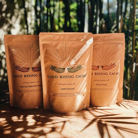 Luxury Cacao Fusion Pack 3 X 400g Good Rising Cacao