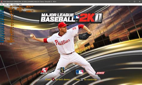 54548892 Mlb 2k11 Demo · Issue 1671 · Xenia Projectgame
