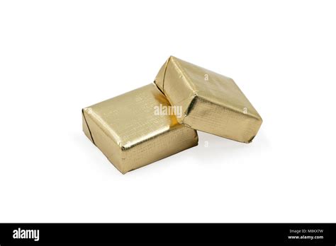 Snack Chocolate Candy With White Stuffing Isolated On White Background Stock Photo Alamy