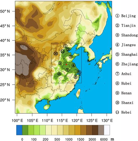 Double Nested Weather Research And Forecasting Model Wrf Modelling