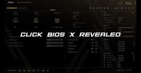 Msi Click Bios X Revealed Simplified Overclocking New Looks And