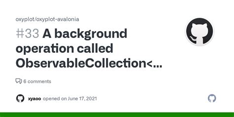 a background operation called observablecollection causes a call from