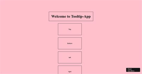 React Tooltip Codesandbox