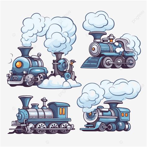 증기 클립 아트 만화 증기 기관차와 증기 벡터 증기 클립 아트 만화 Png 일러스트 및 벡터 에 대한 무료 다운로드 Pngtree