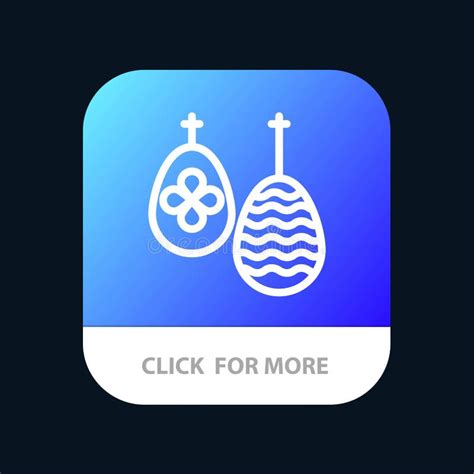 Celebration Easter Egg Food Mobile App Button Android And Ios Line