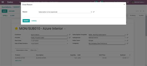 How To Use Odoo 14 Subscription Module