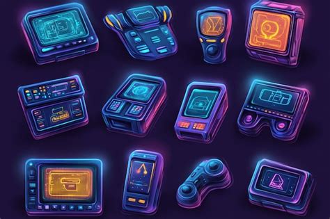 Premium Photo Vaporwave Retro Pc Desktop With User Interface Elements In Yk Style