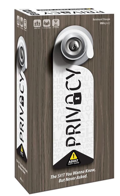 Privacy Adult Party Game 18 Board Game Fun Drinking Game To Play